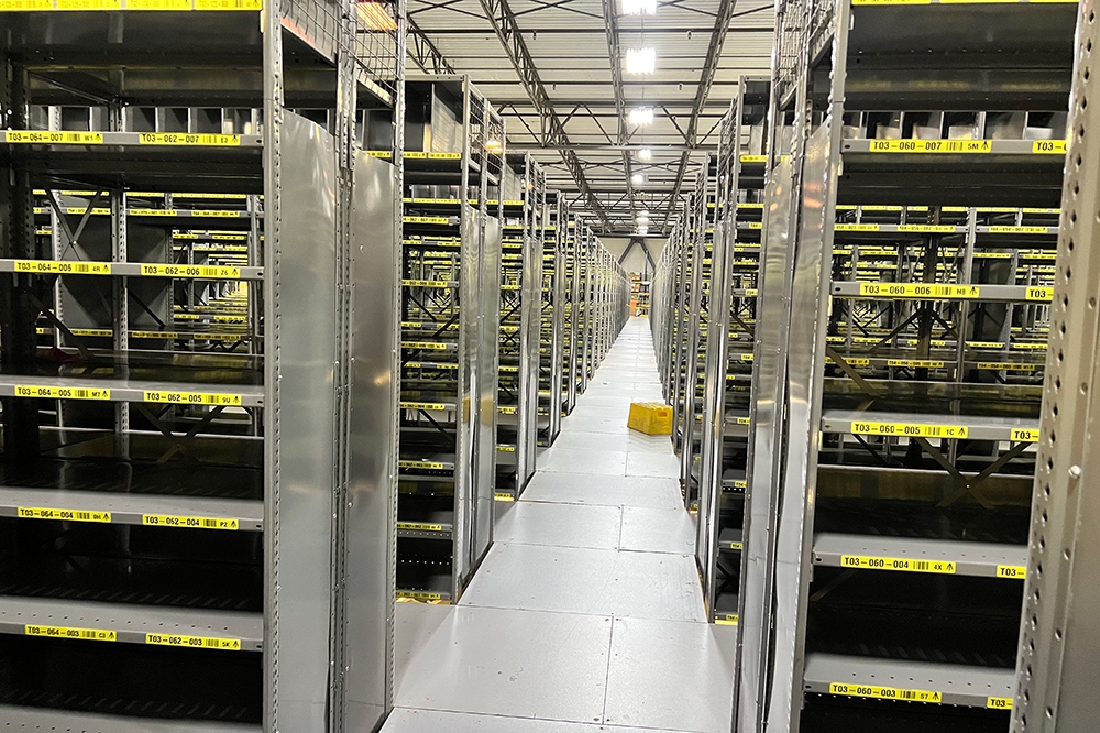 Penco and Hallowell Warehouse Shelving