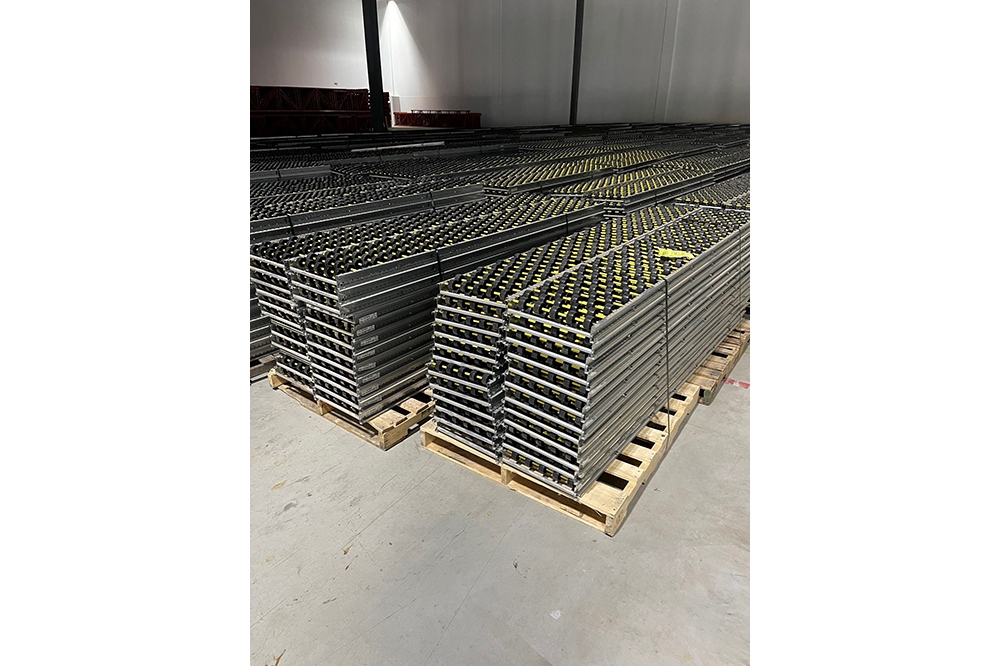 Interroll Carton Flow Beds & Hanger Tracks | ASI