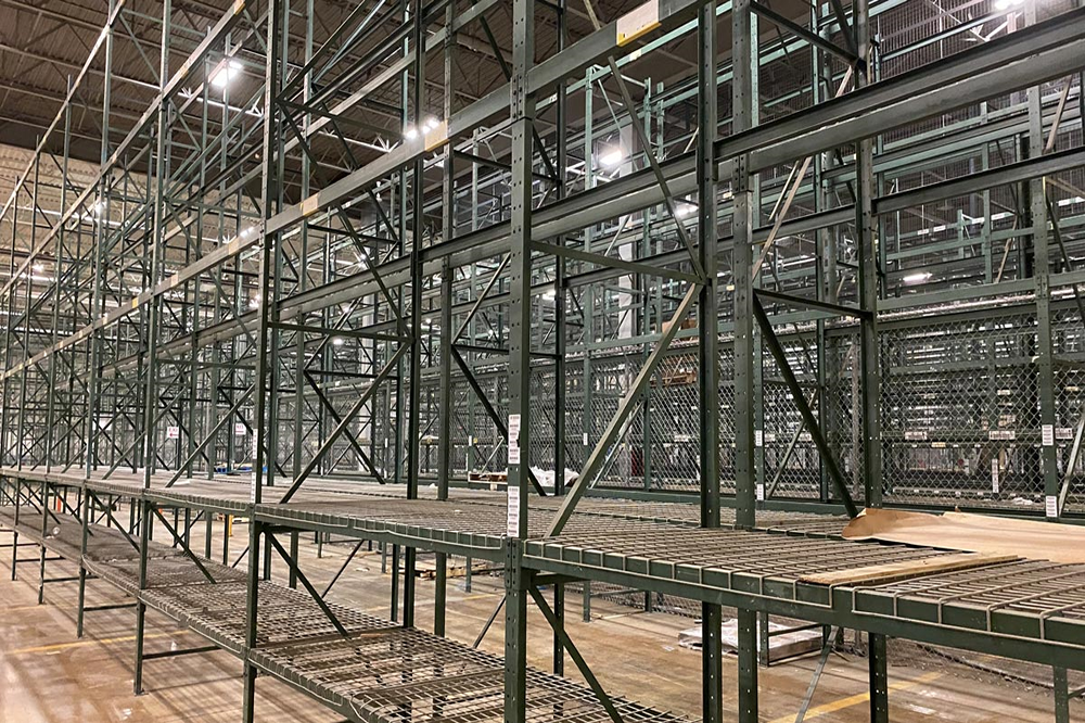 Used Structural Pallet Rack