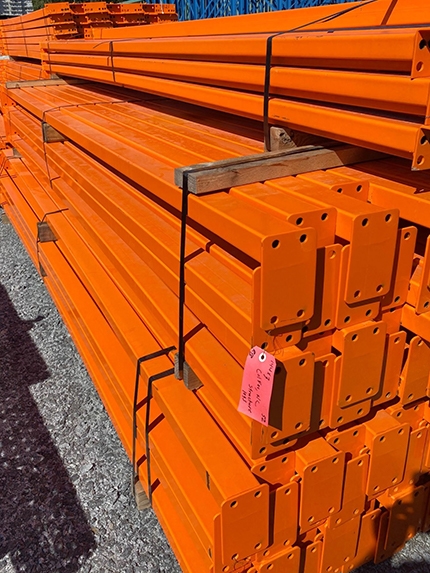 Back Stop Beams Available & Ready to Ship