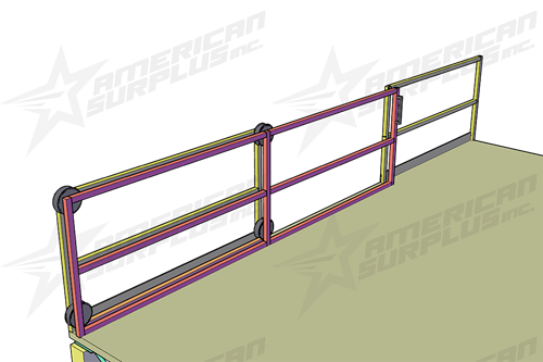 Used Sliding Mezzanine Gate | American Surplus