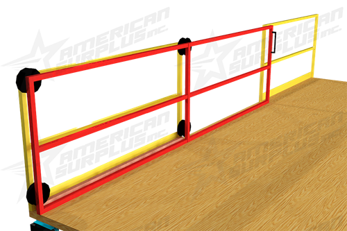 Used Sliding Mezzanine Gate | American Surplus