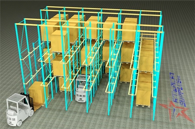 Used Unarco Drive-In Racking Systems | American Surplus