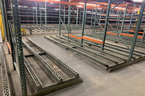 Used Floor Mounted Pallet Flow | American Surplus