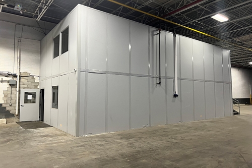 Used 2 Story Modular Office by National Partitions | American Surplus