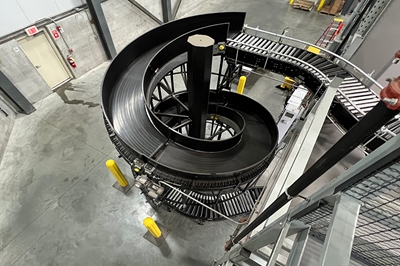 Used Spiral Belt Conveyor | American Surplus Inc.