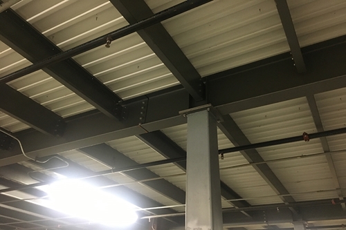Used I-Beam and Roll-Formed Mezzanines