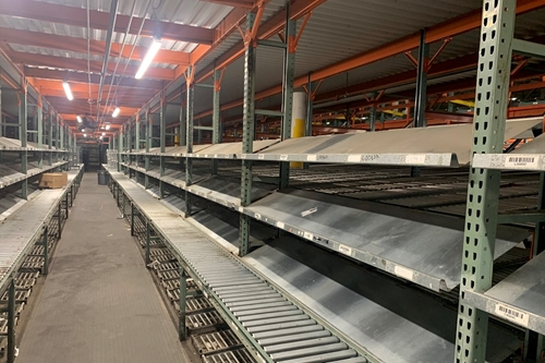 Used Span Track - Tilt Tray Front
