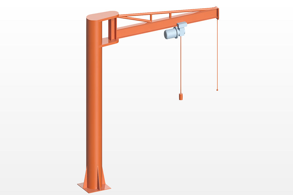 Used Jib Cranes for Sale by American Surplus Inc.