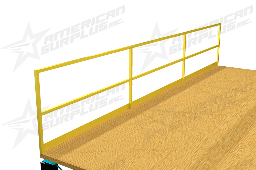 Used Mezzanine 2 Rail Hand Railing | American Surplus