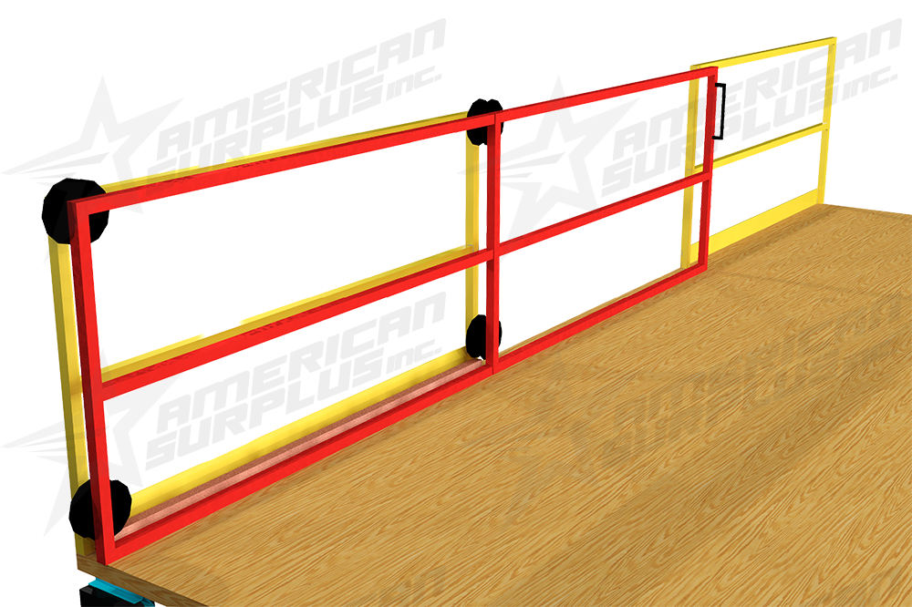 Used Sliding Mezzanine Gate | American Surplus