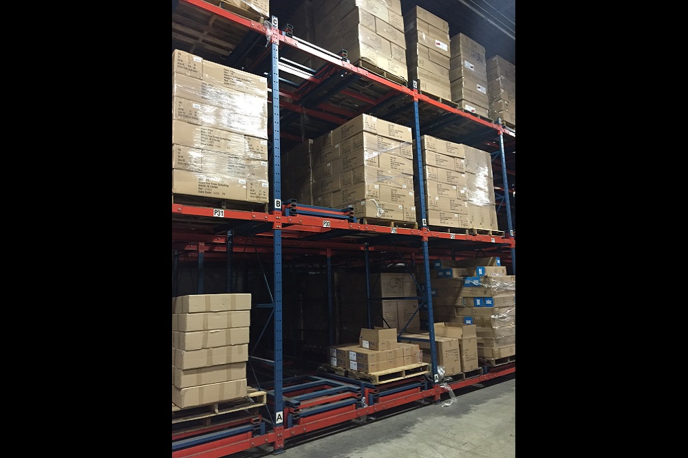 Used Push Back Pallet Rack Systems | American Surplus