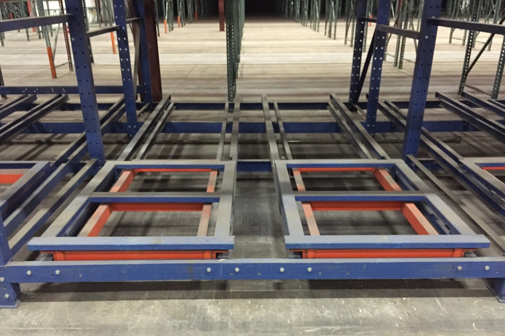 Used Push Back Racking Systems | American Surplus