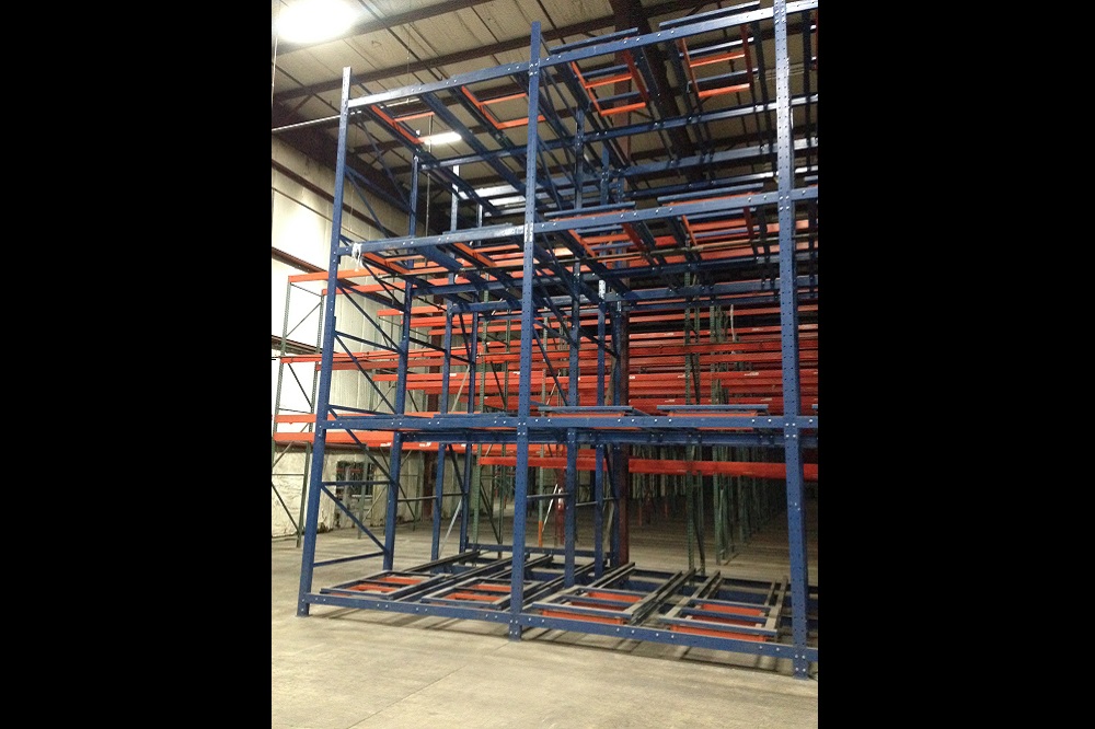 Used Push Back Racking Systems | American Surplus