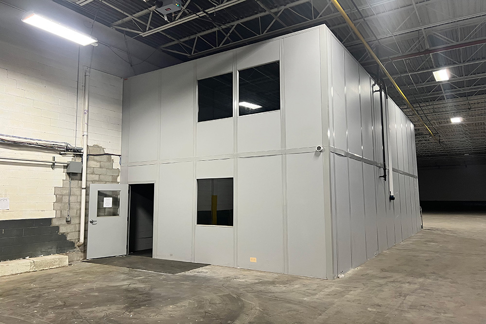 Used 2 Story Modular Office by National Partitions | American Surplus