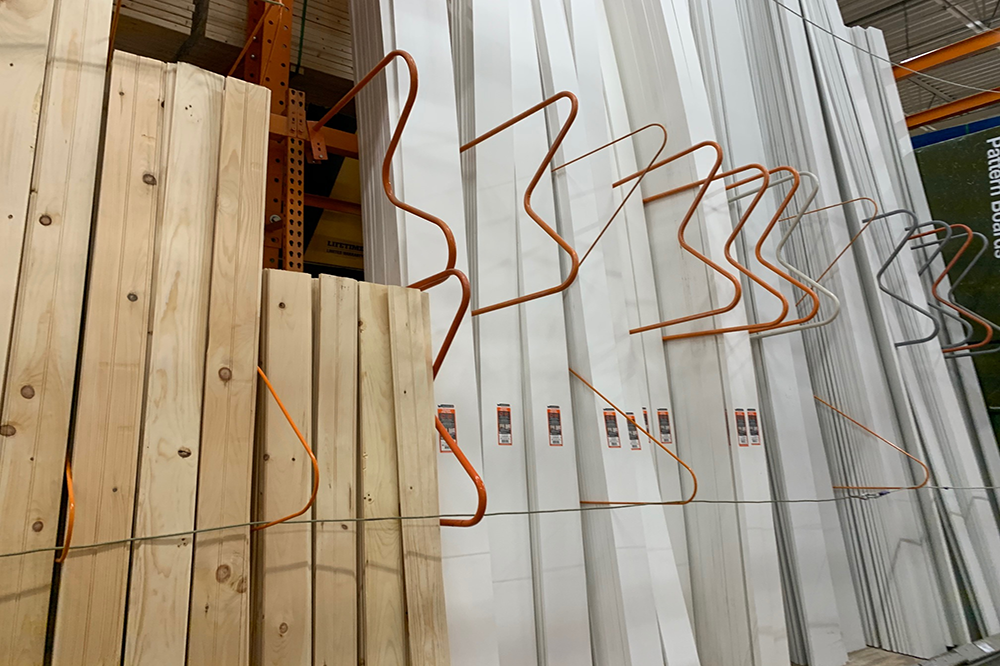 Used M-Bar Pallet Rack Divider - American Surplus Inc.