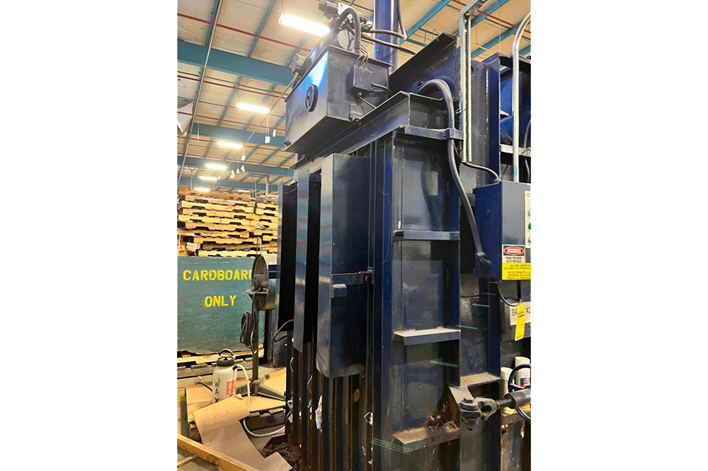 Used MAX-PAK Vertical Baler | American Surplus