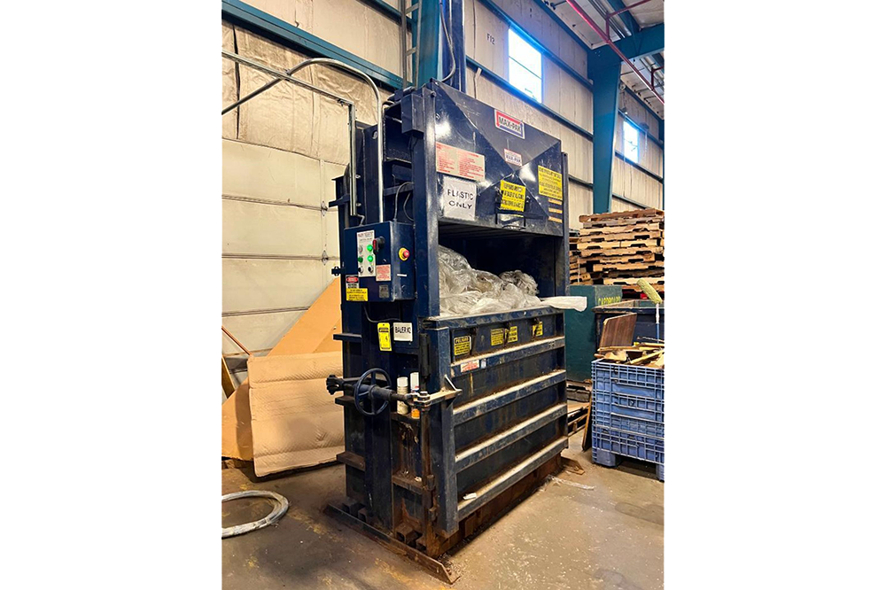 Used MAX-PAK Vertical Baler | American Surplus