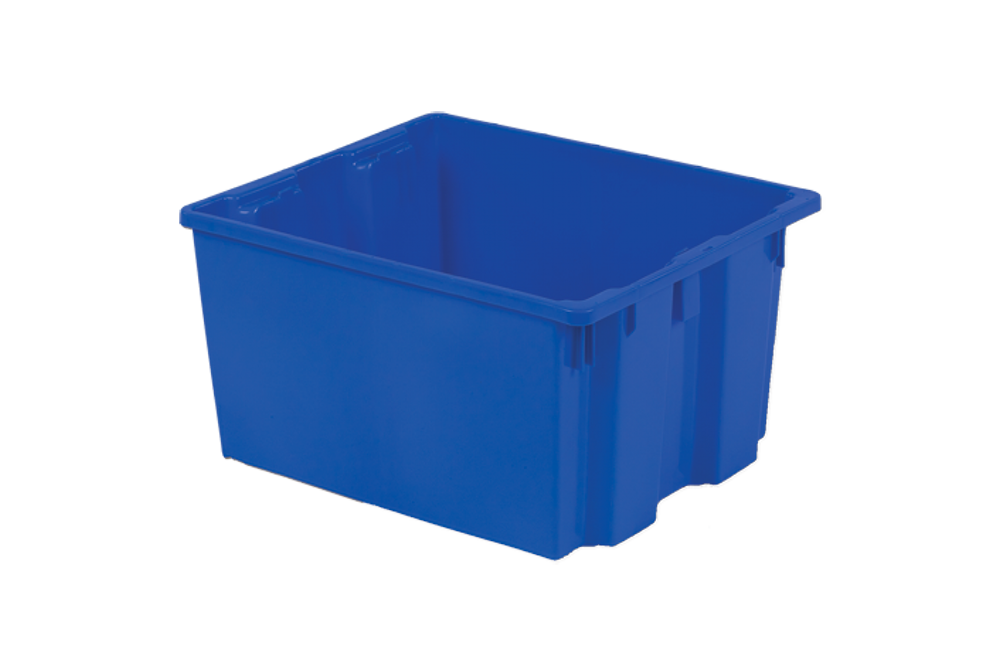 Used Stack and Nest Containers - 24" x 20" x 13" | American Surplus