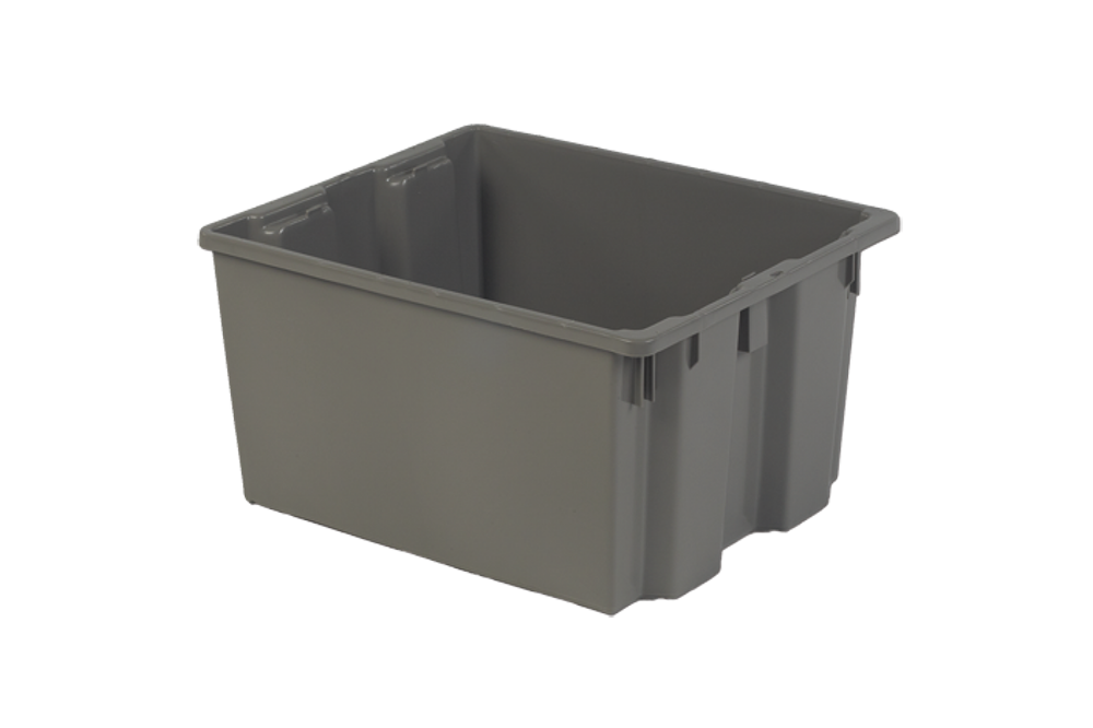 Used Stack and Nest Containers - 24" x 20" x 13" | American Surplus