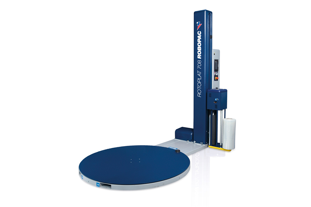 New RotoPlat 708 Stretch Wrapper Machines by RoboPac
