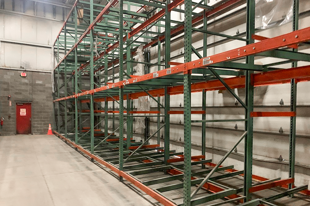 Used Push Back Racking Systems | American Surplus