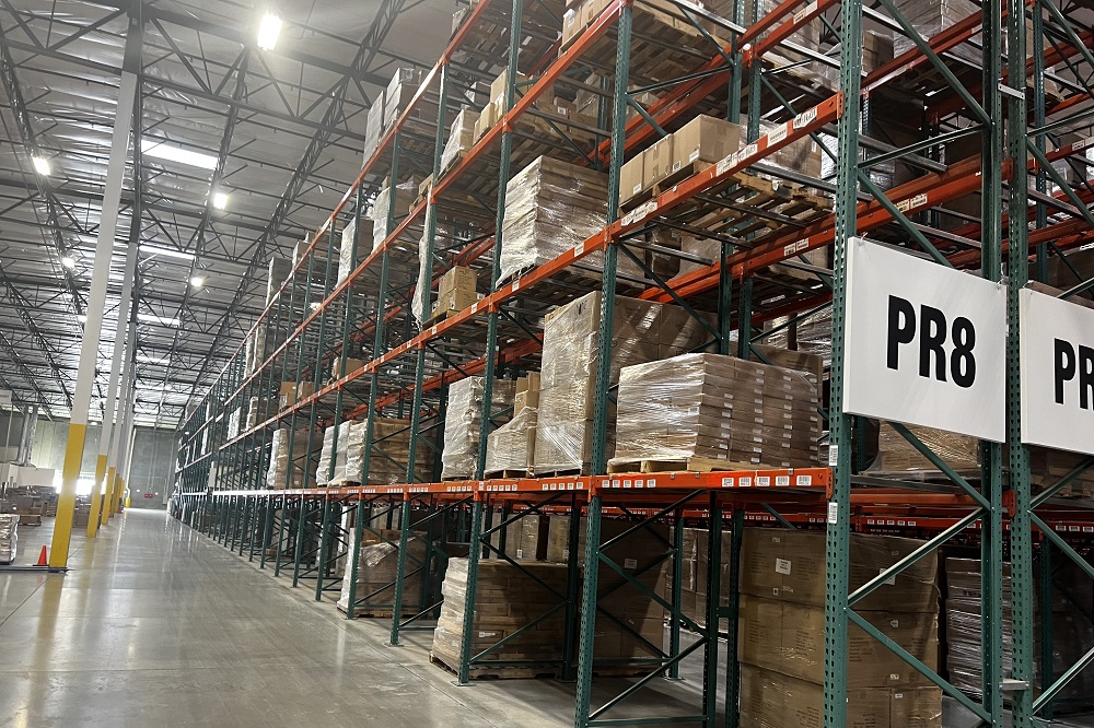 Used Teardrop Pallet Rack Systems | American Surplus