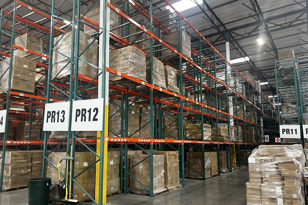 Used Teardrop Pallet Rack Systems | American Surplus