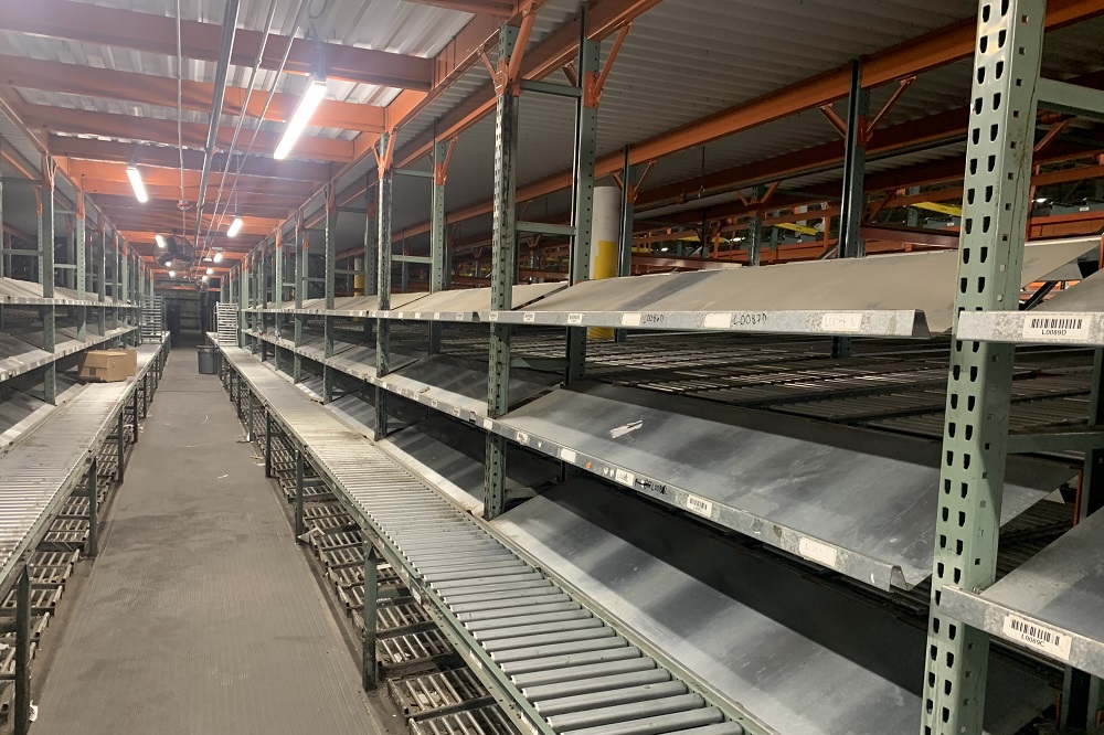 Used Span Track - Tilt Tray Front